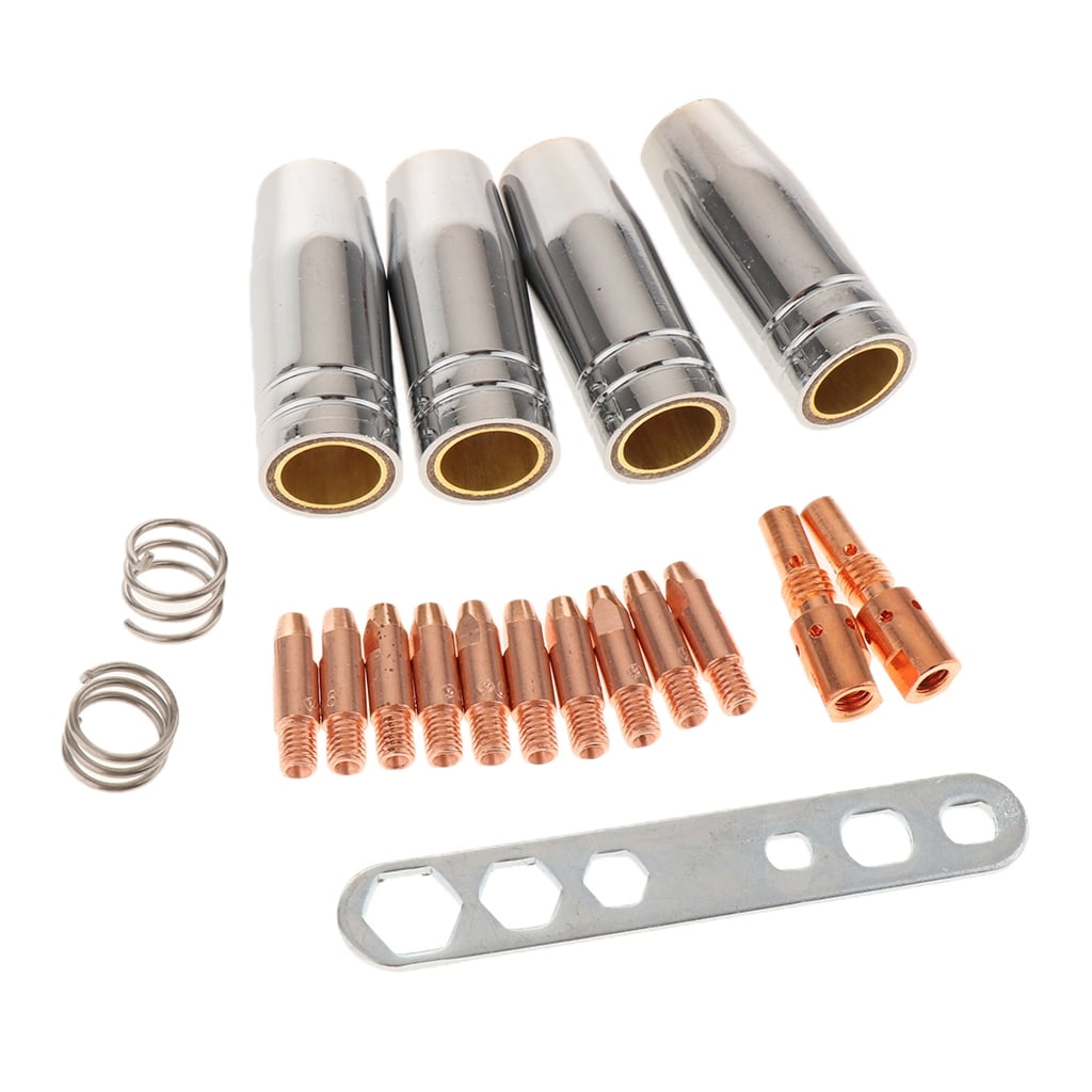 Welding Tips Nozzle Connecting Rod Wrench and Spring -25AK MIG Welding ...