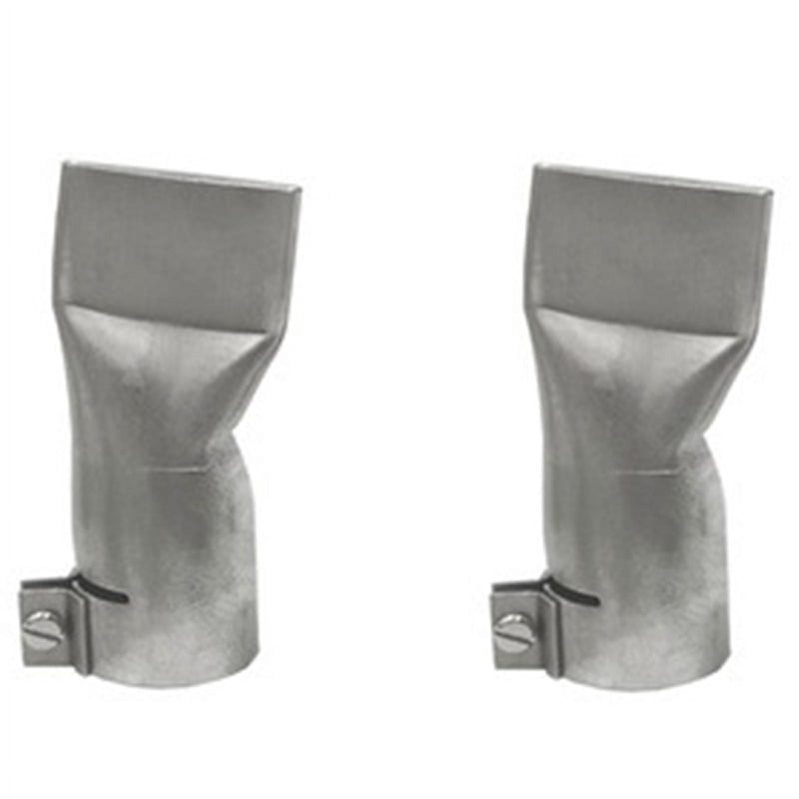 Plastic Welding 2-Pack 40mm Stainless Steel Welding Nozzles - Flat Wide ...