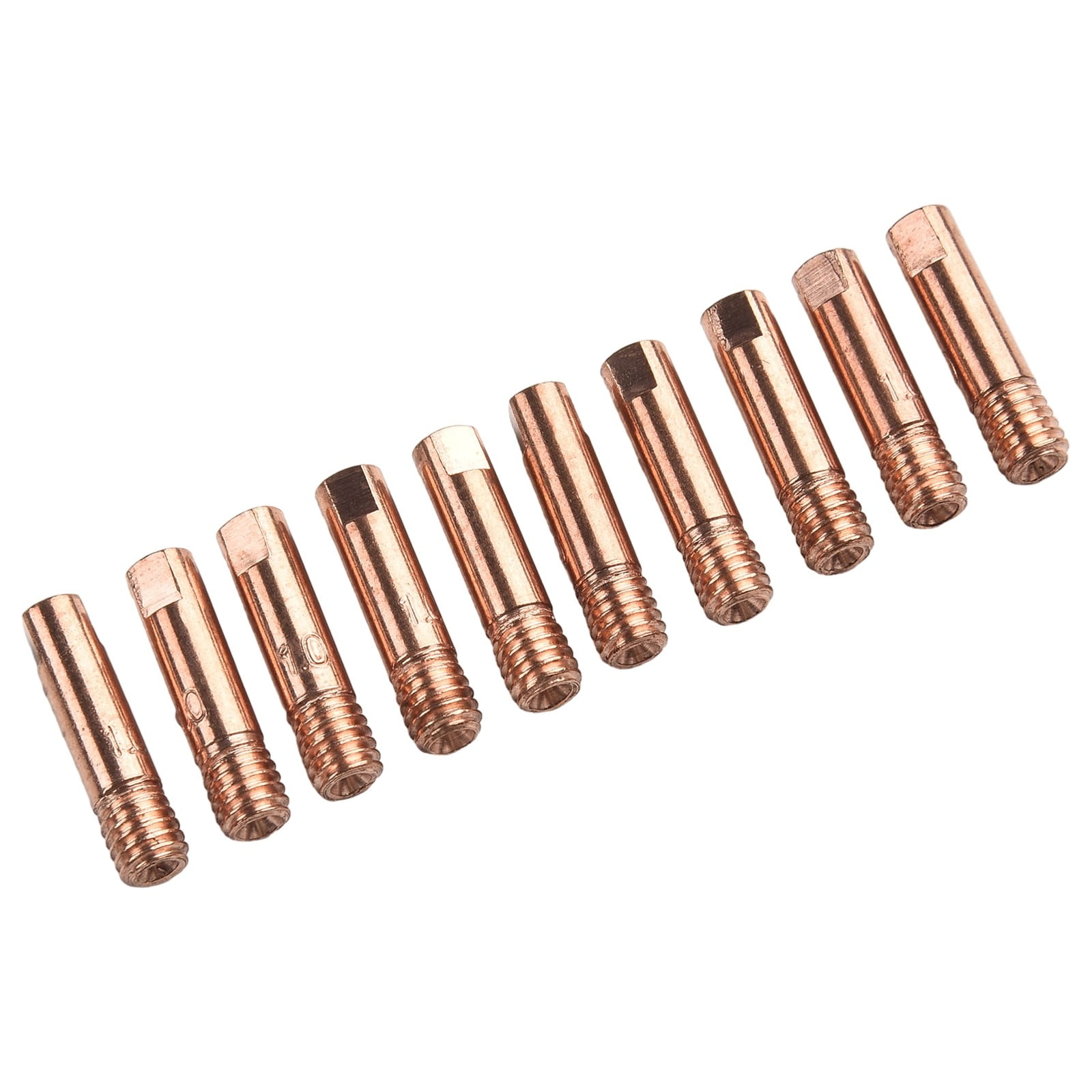 Welding Tools Nozzles Welding Torch Contact Tip M6 Thread Copper ...