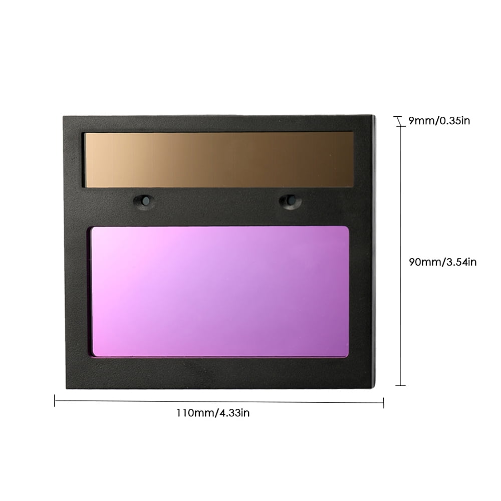 Welding accessory,Lens Filter Auto Helmet Welder Lens Time Solar Auto ...