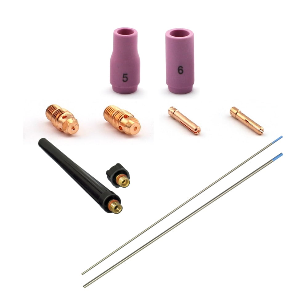 WeldingCity 10-pcs TIG Welding Torch Accessory Kit .040-1/16 (AK1B ...
