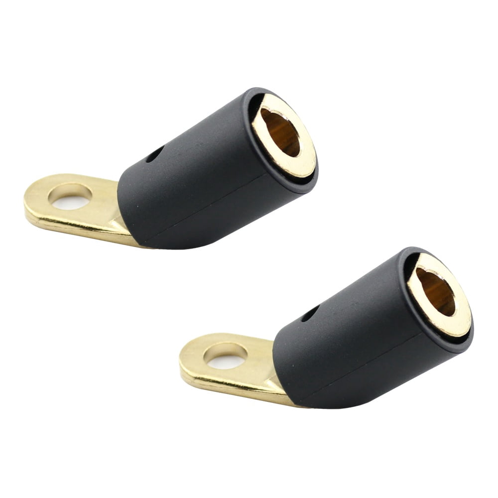 WeldingCity 2-pk Dinse-type Twist-lock Insulated Female Terminal ...