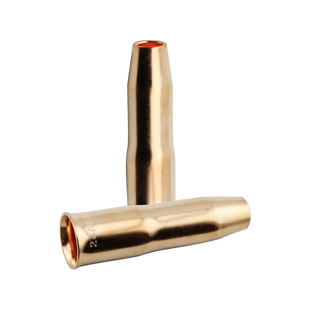 WeldingCity 2-pk Gas Nozzle 24A-50-SS (Short-Stop) 1/2" for MIG Welding ...