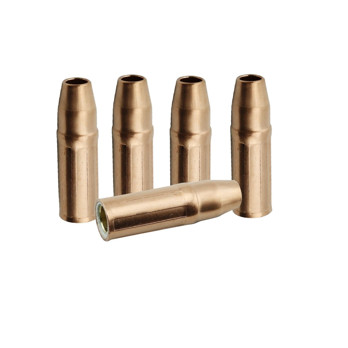 WeldingCity 5-pcs Gas Nozzles 23-50 1/2" for Lincoln 300-400 and Tweco ...