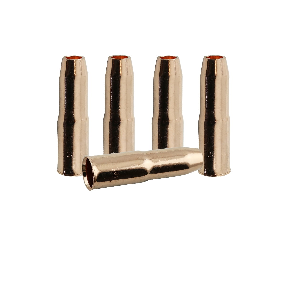 WeldingCity 5-pk Gas Nozzle 24A-50 1/2" for MIG Welding Gun Tweco ...
