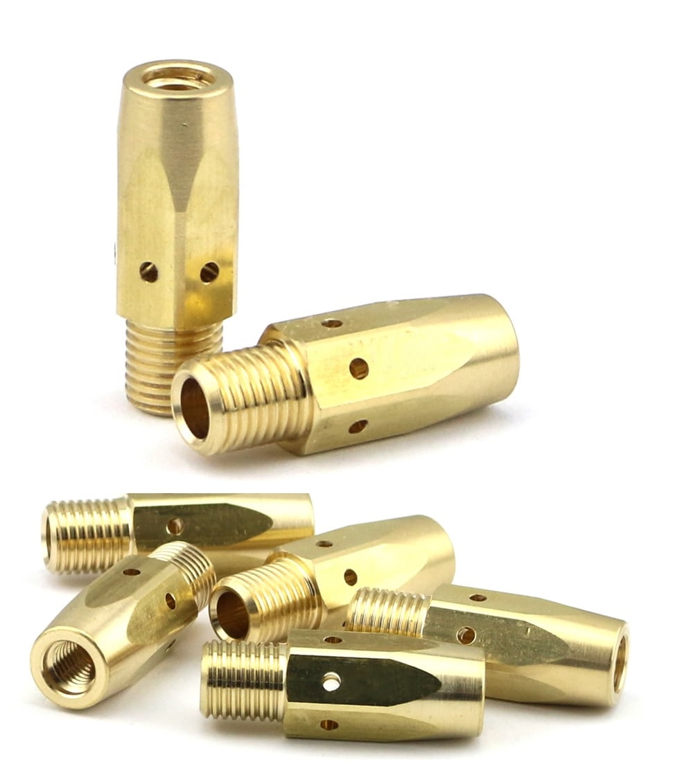 WeldingCity 5-pk MIG Welding Gun Contact Tip Adapter Gas Diffuser ...