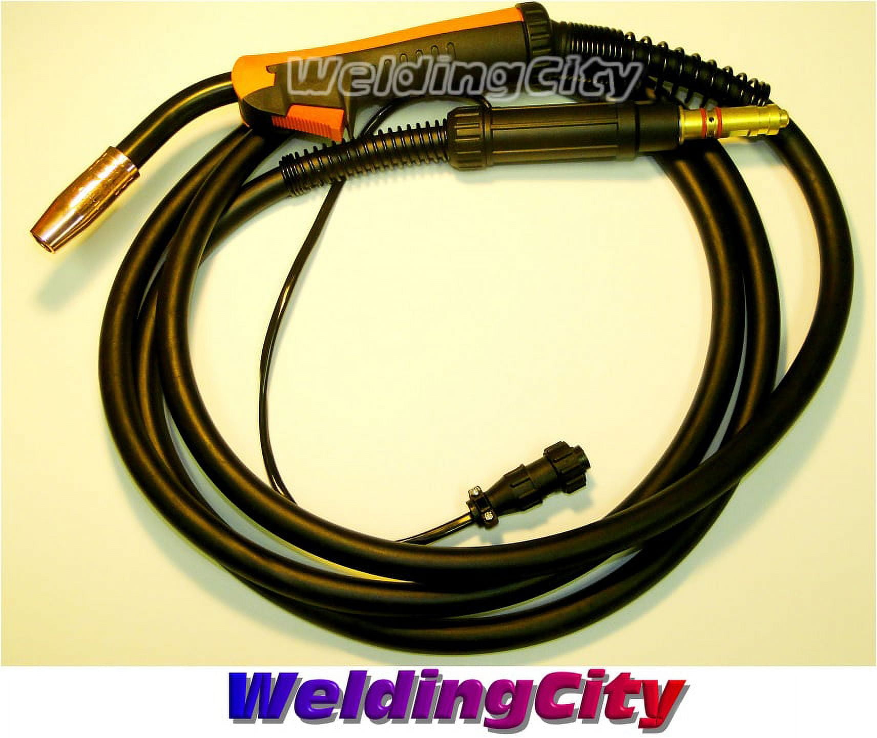 WeldingCity Complete 180Amp MIG Gun Package 12-foot with Tweco/Lincoln ...