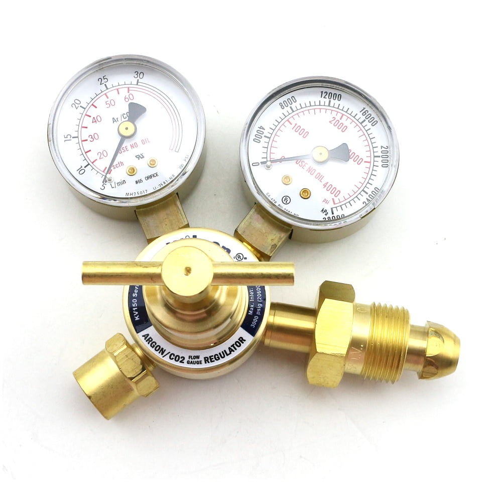 WeldingCity Light Duty Flowmeter Regulator AF150-580 Victor Style 150 ...
