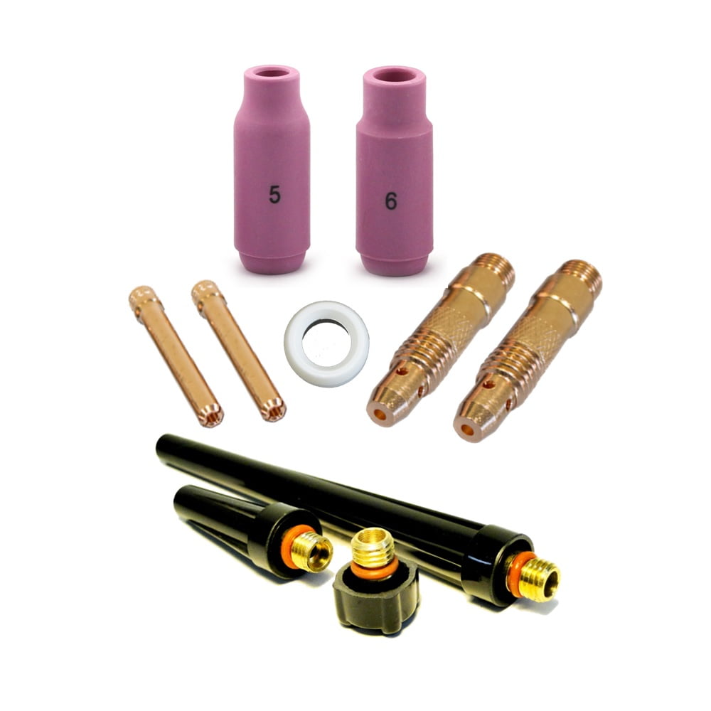 WeldingCity TIG Welding Accessory Kit (.040) Collet-Collet Body-Ceramic ...