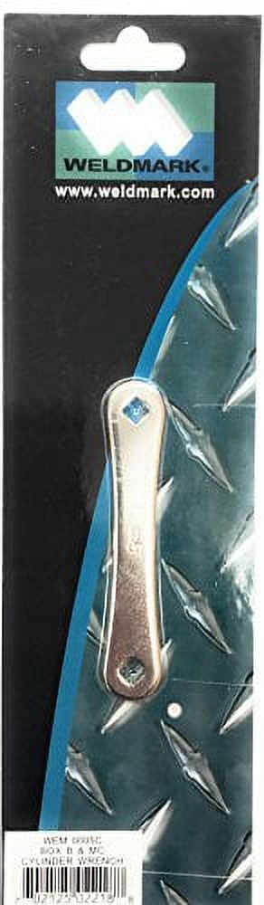 Weldmark Acetylene B/MC Size Cylinder Wrench - Walmart.com