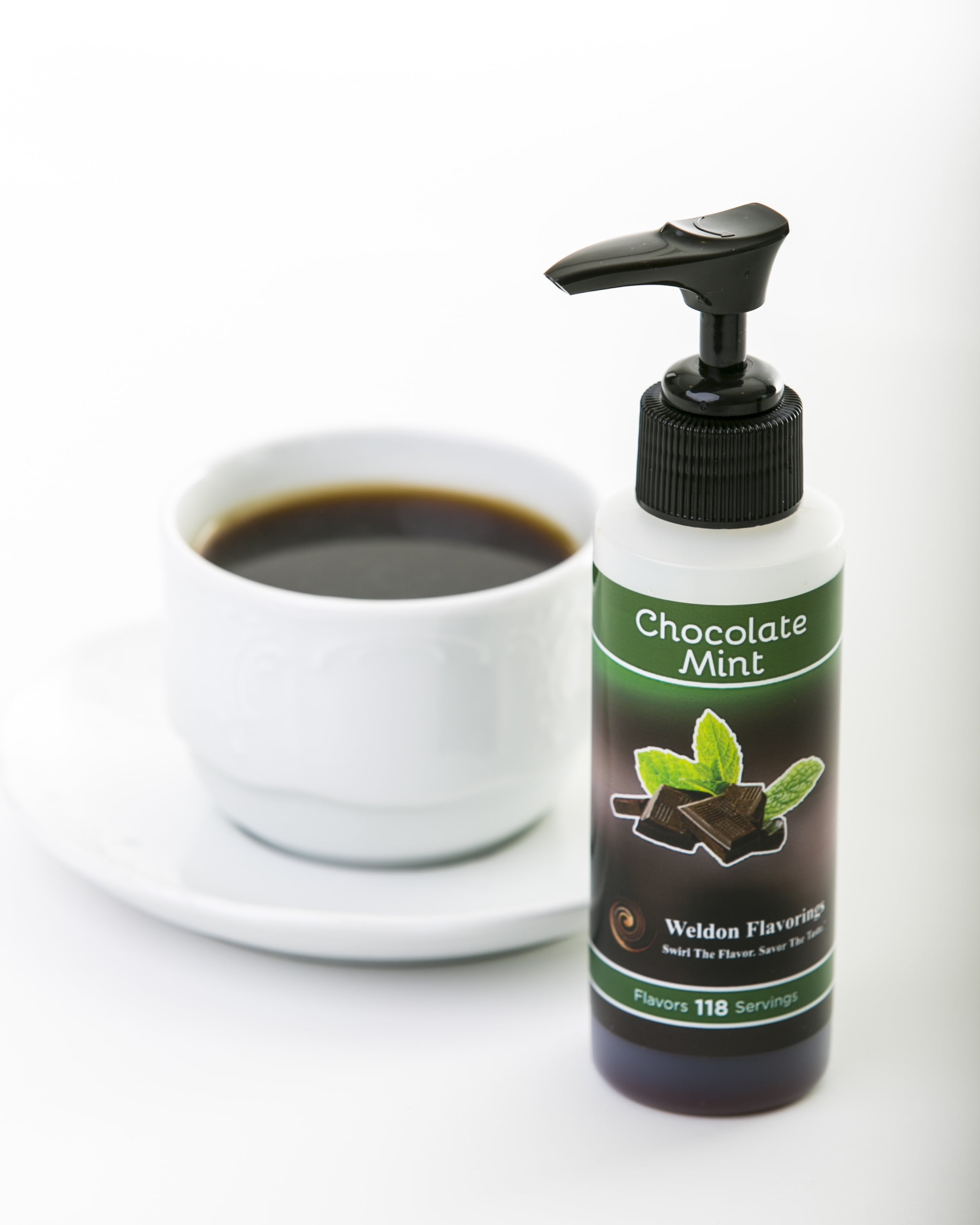 Weldon Flavorings, Chocolate Mint Unsweetened Coffee Flavoring ...