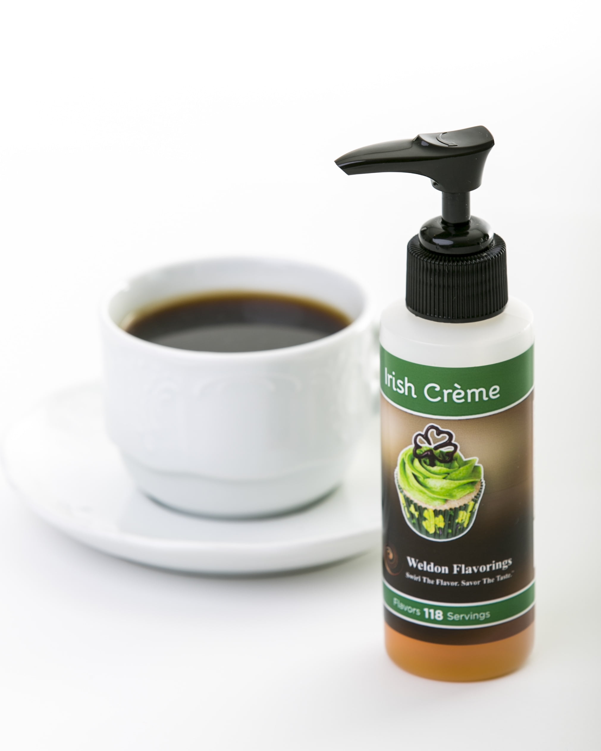 Weldon Flavorings, Irish Creme Unsweetened Coffee Flavoring (Includes Pump) - Walmart.com
