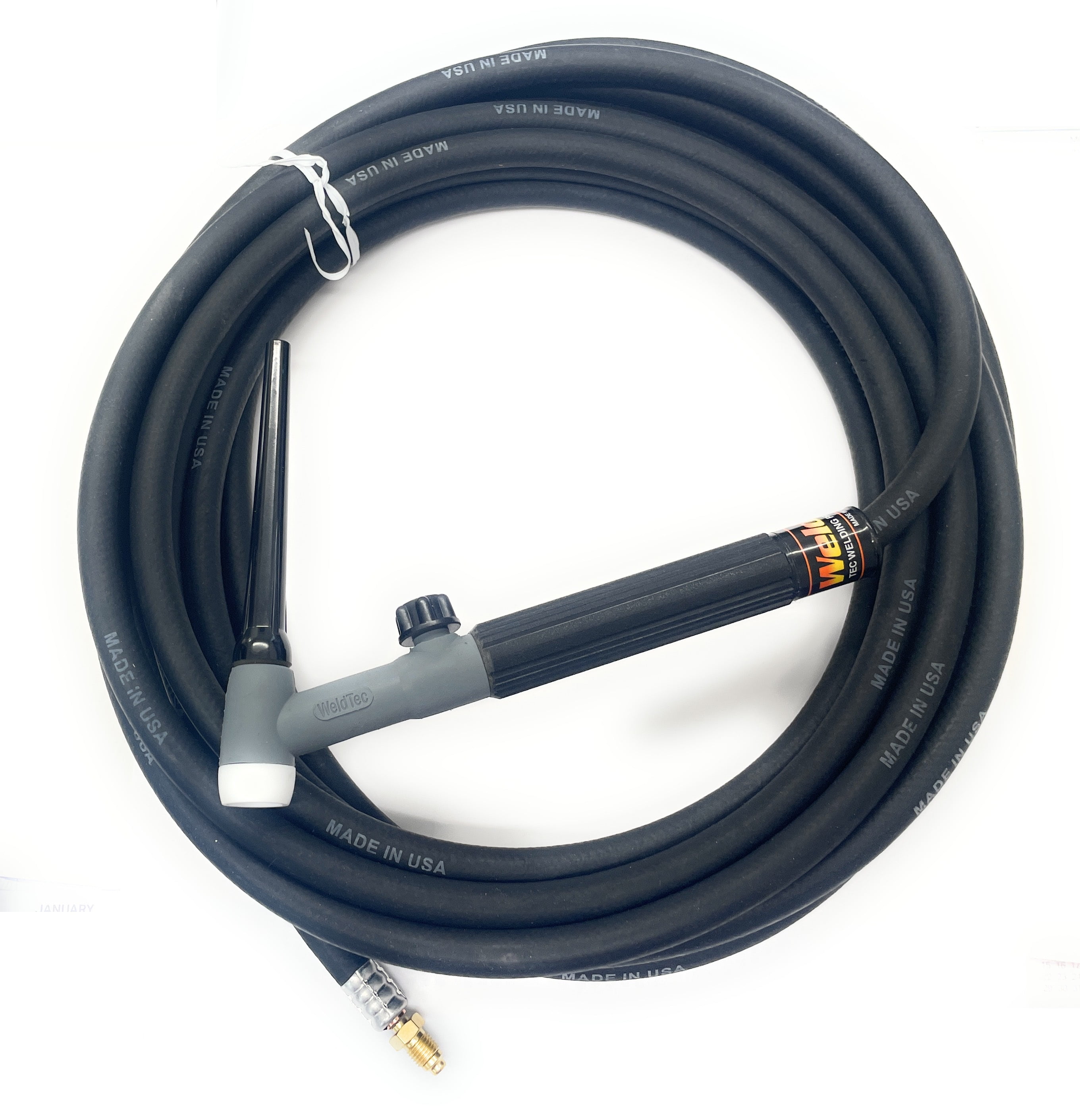 Weldtec WT-17FV-25RT TIG Torch Kit, 25', Flex Head, Valve, Twister ...