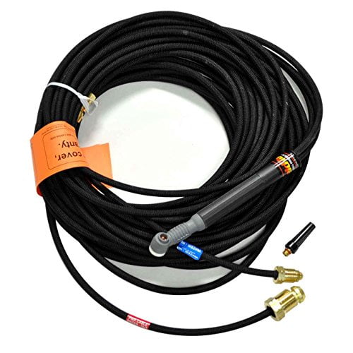 Weldtec WT-20F-25R TIG Torch Kit, Flex, 25', Braided Rubber - Walmart.com