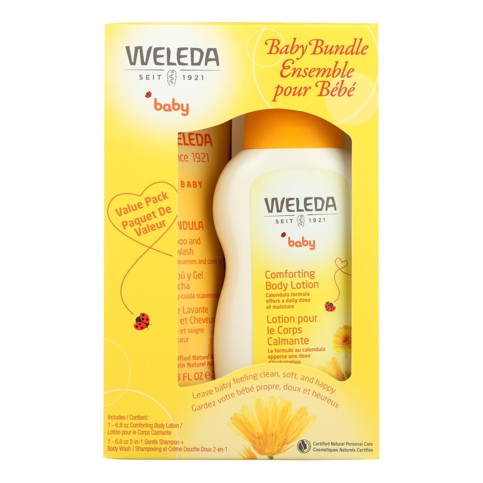Weleda Baby Bundle Set, Calendula, 2 Piece Set - Walmart.com
