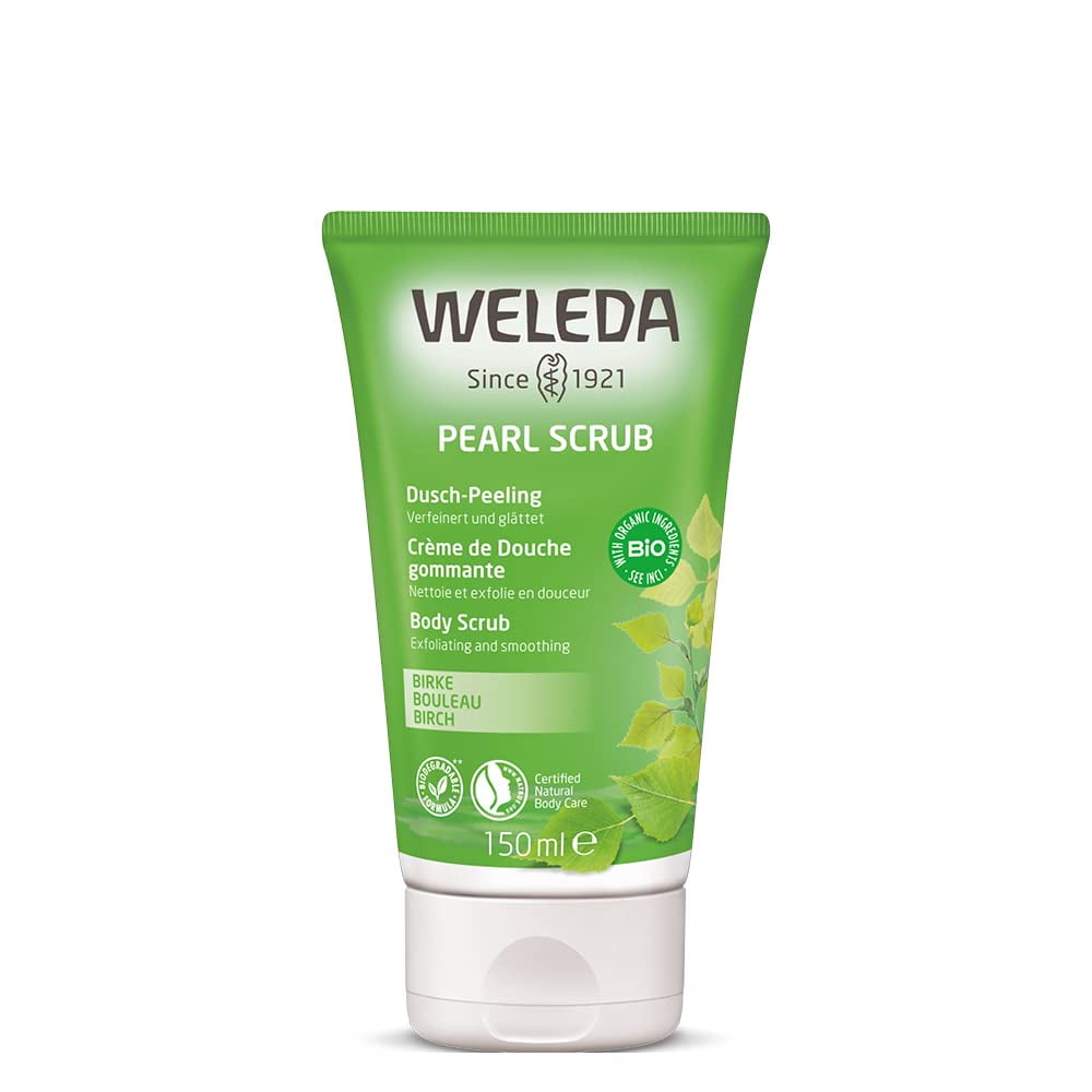 Weleda Birch Body Cleansing Scrub, 5 Fluid Ounce, Plant Rich Cleanser ...