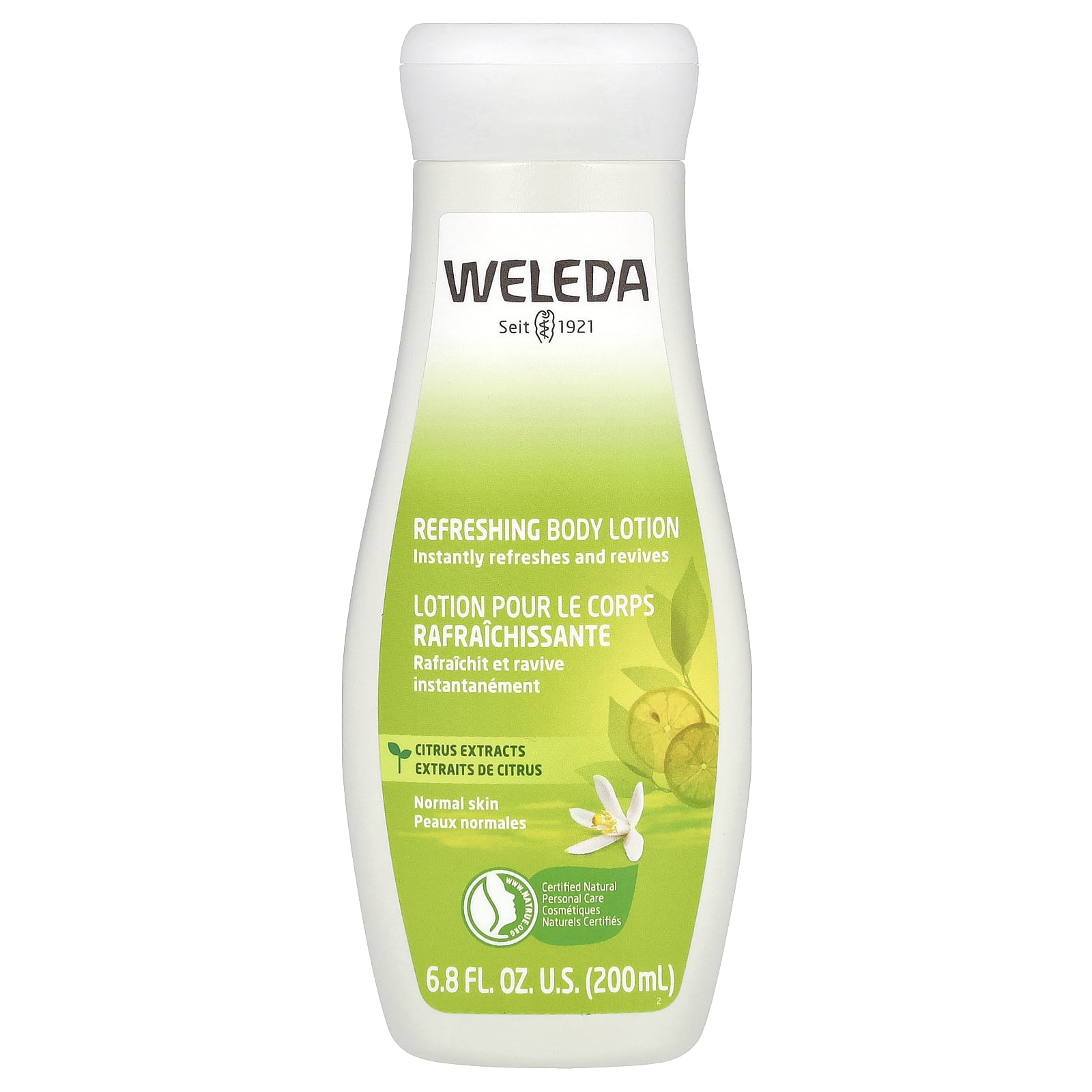 Weleda Refreshing Body Lotion, Citrus Extracts, 6.8 fl oz (200 ml ...