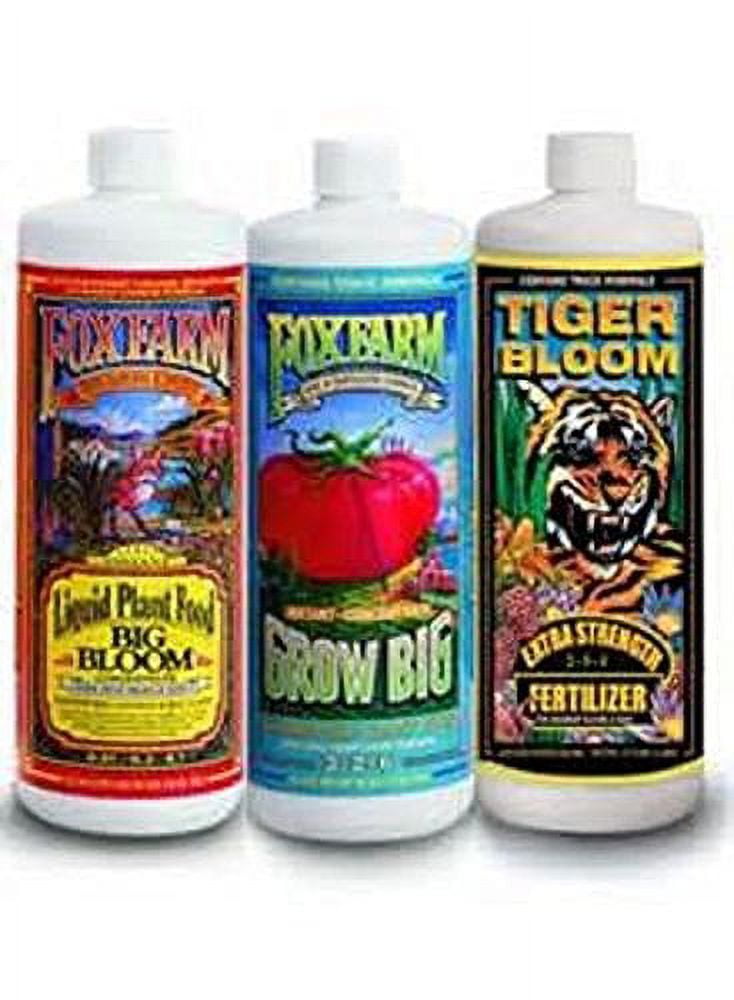 Welironly Foxfarm Trio Quarts - Big Bloom Tiger Bloom & Grow Big Hydro ...