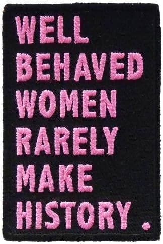 Well Behaved Women History Patch, Ladies Patches - Walmart.com