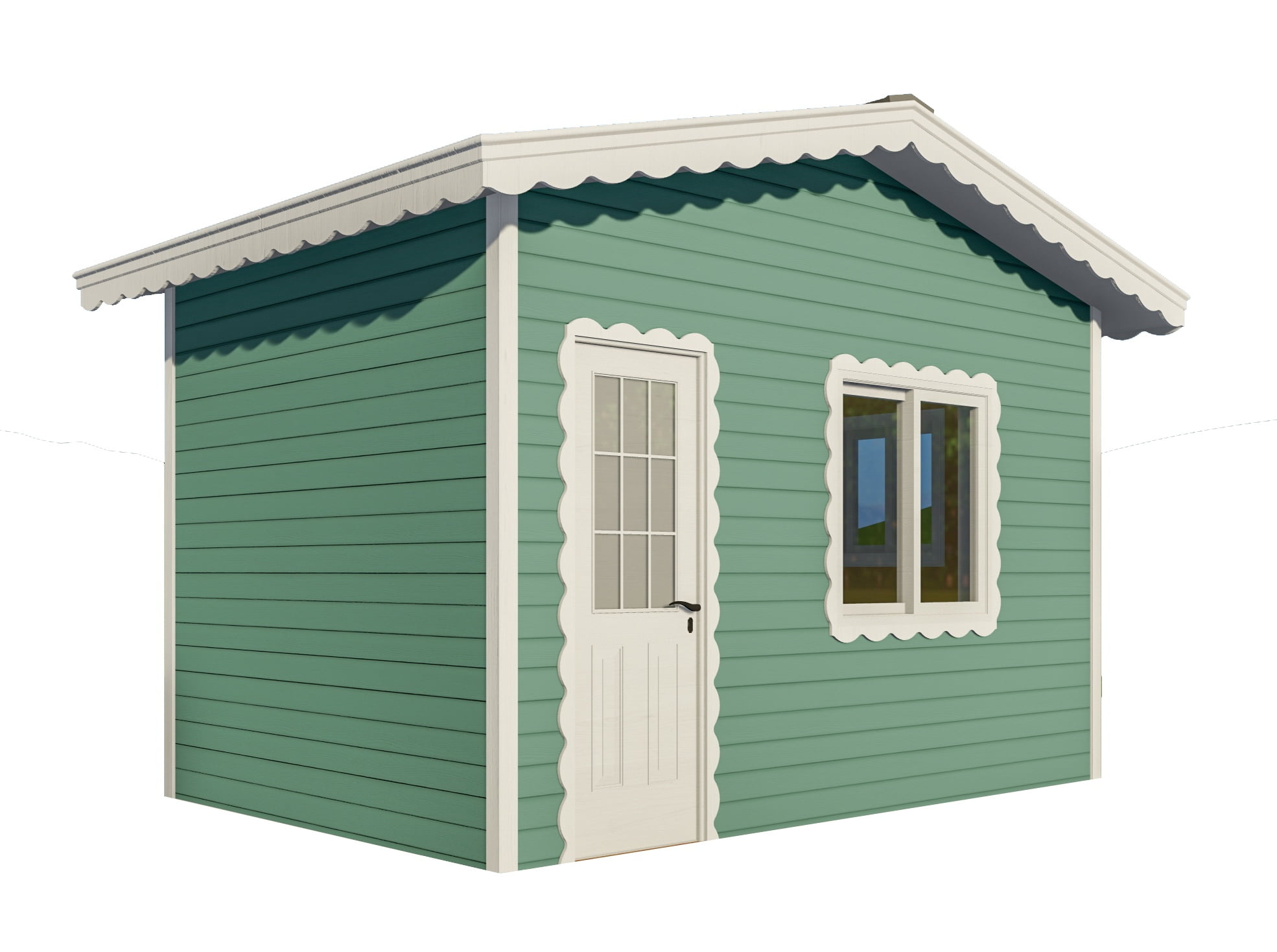 Well Done 1 Home Kits Small Spaces - The Country Cottage - Assembled ...