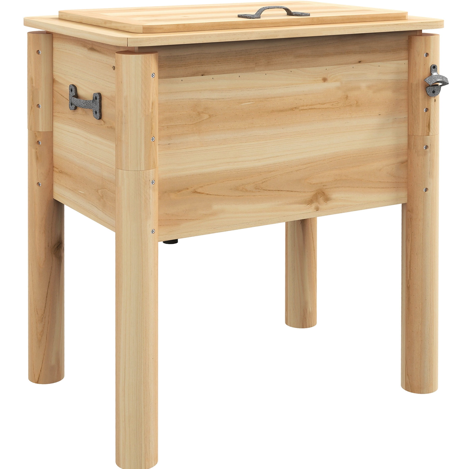 Well - Made with Drainage Function - Patio Party Helper for Clean and ...