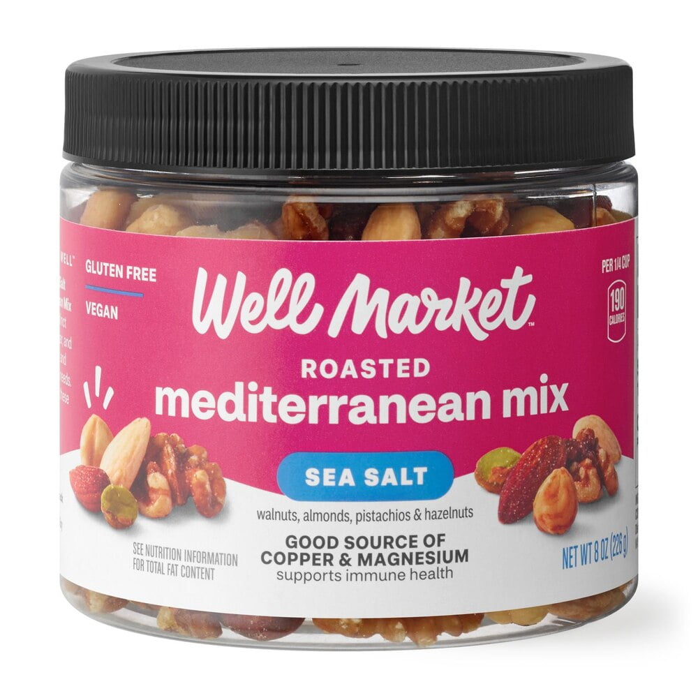Well Market Roasted Mediterranean Mix, 8 Oz - Walmart.com