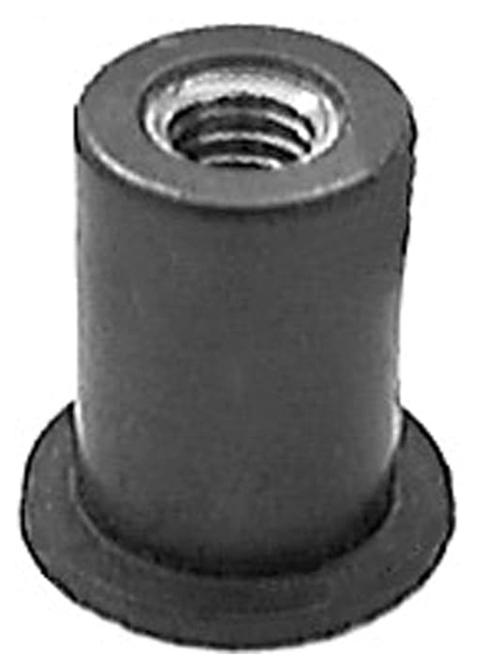 Well Nuts #10-32 - 3/8 Inch Hole - 0.500" Head Diameter - Brass Captive ...