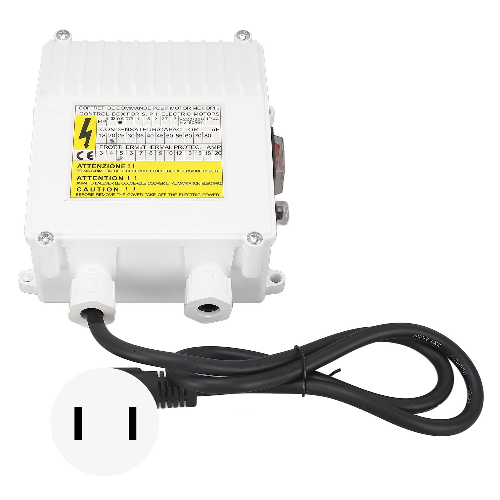 Well Pump Control Box 370W Submersible Pump External Switch Controller ...