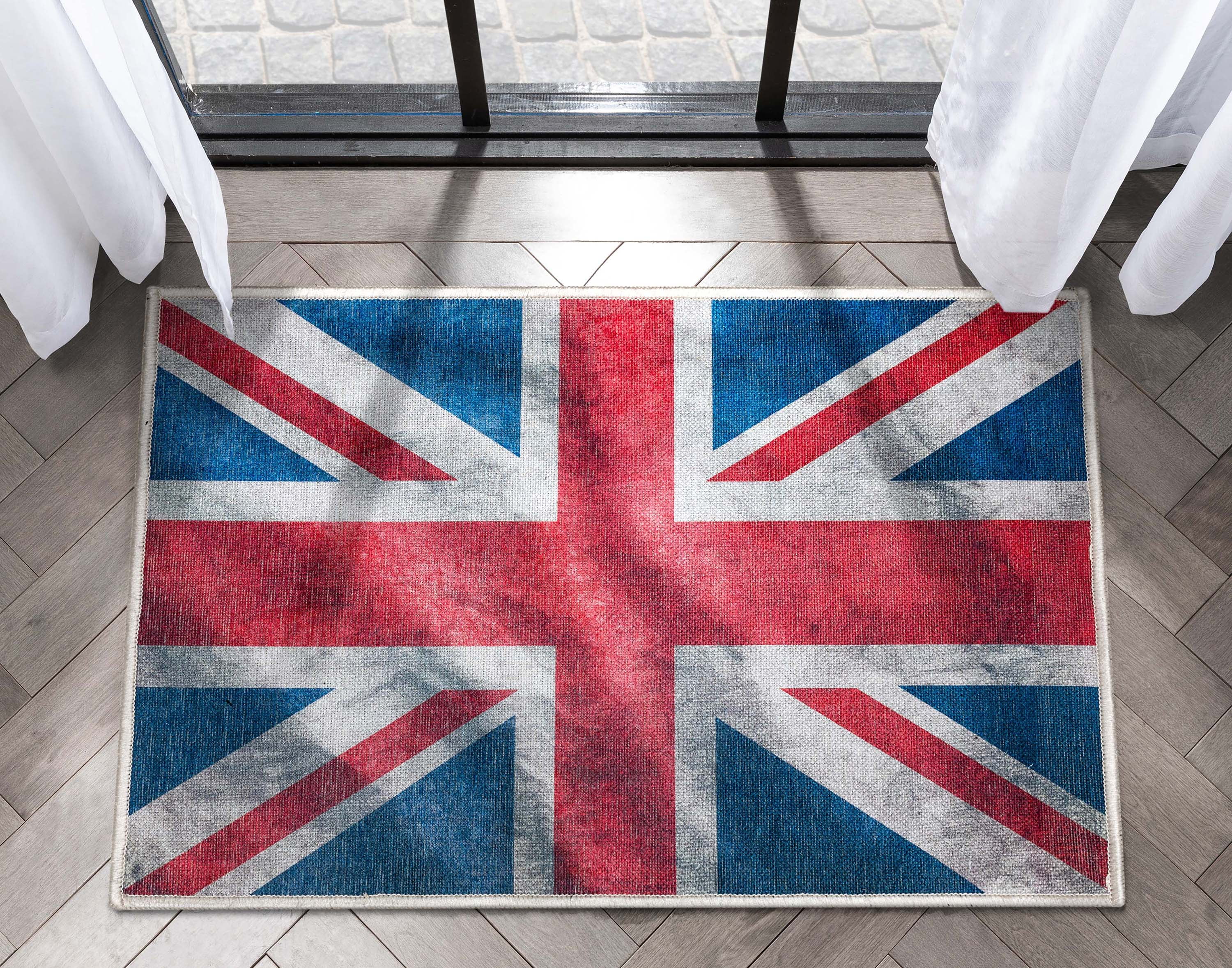Well Woven Apollo British Flag Union Jack Rug 2 x 3 - Walmart.com