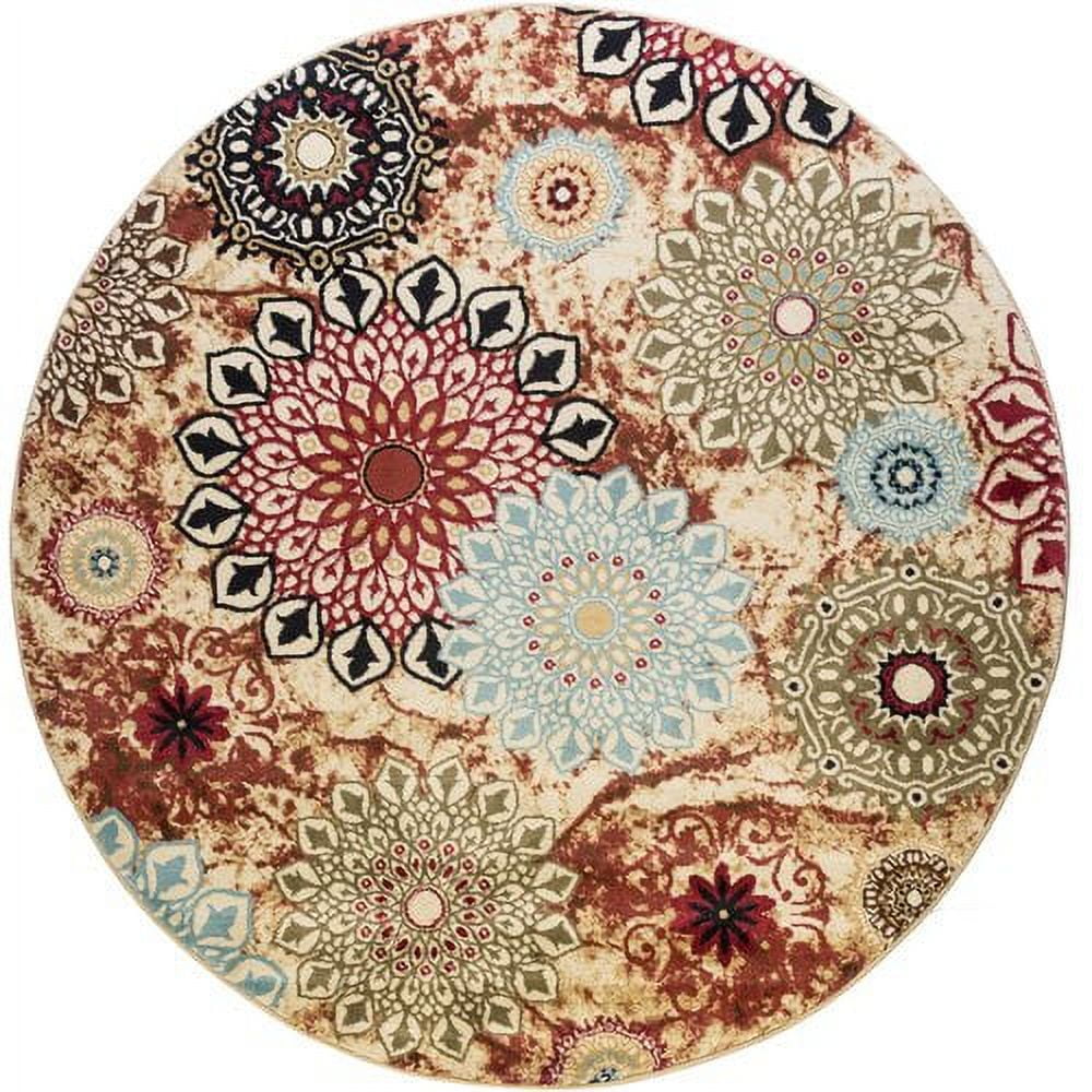 Well Woven Barclay Delilahs Place Floral Suzani Area/Oval/Round Rug ...