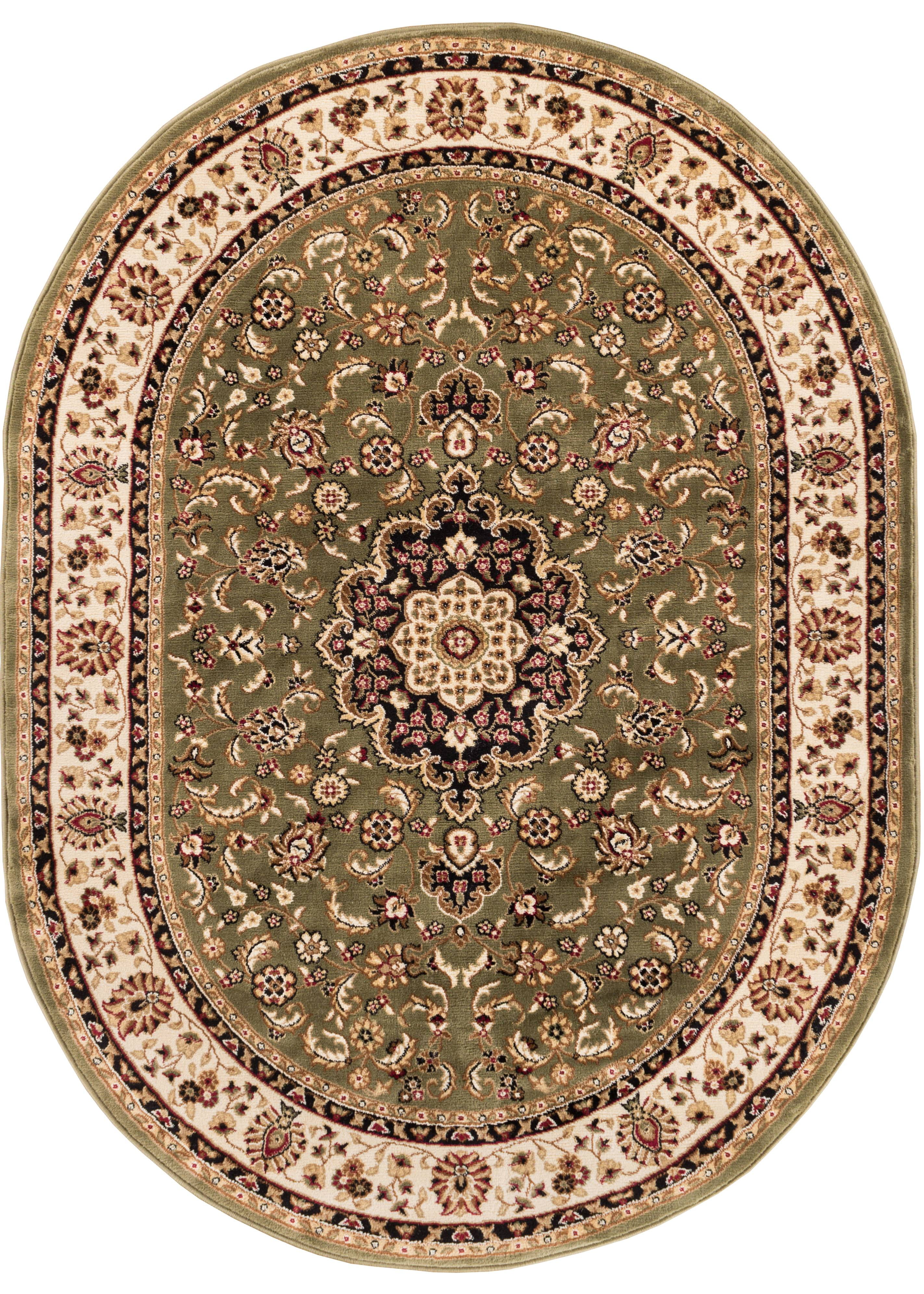Well Woven Barclay Medallion Kashan Traditional Oriental & Persian ...