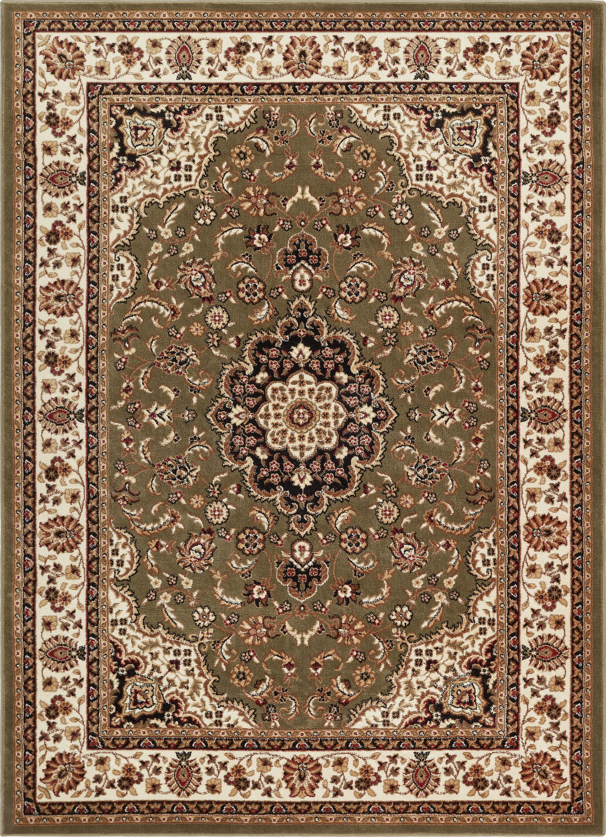 Well Woven Barclay Medallion Kashan Traditional Oriental & Persian ...