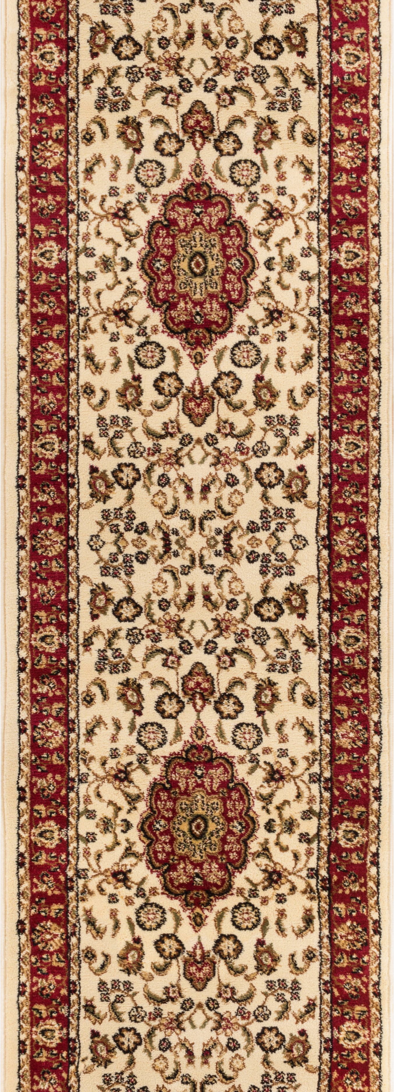 Well Woven Barclay Medallion Kashan Traditional Oriental & Persian ...