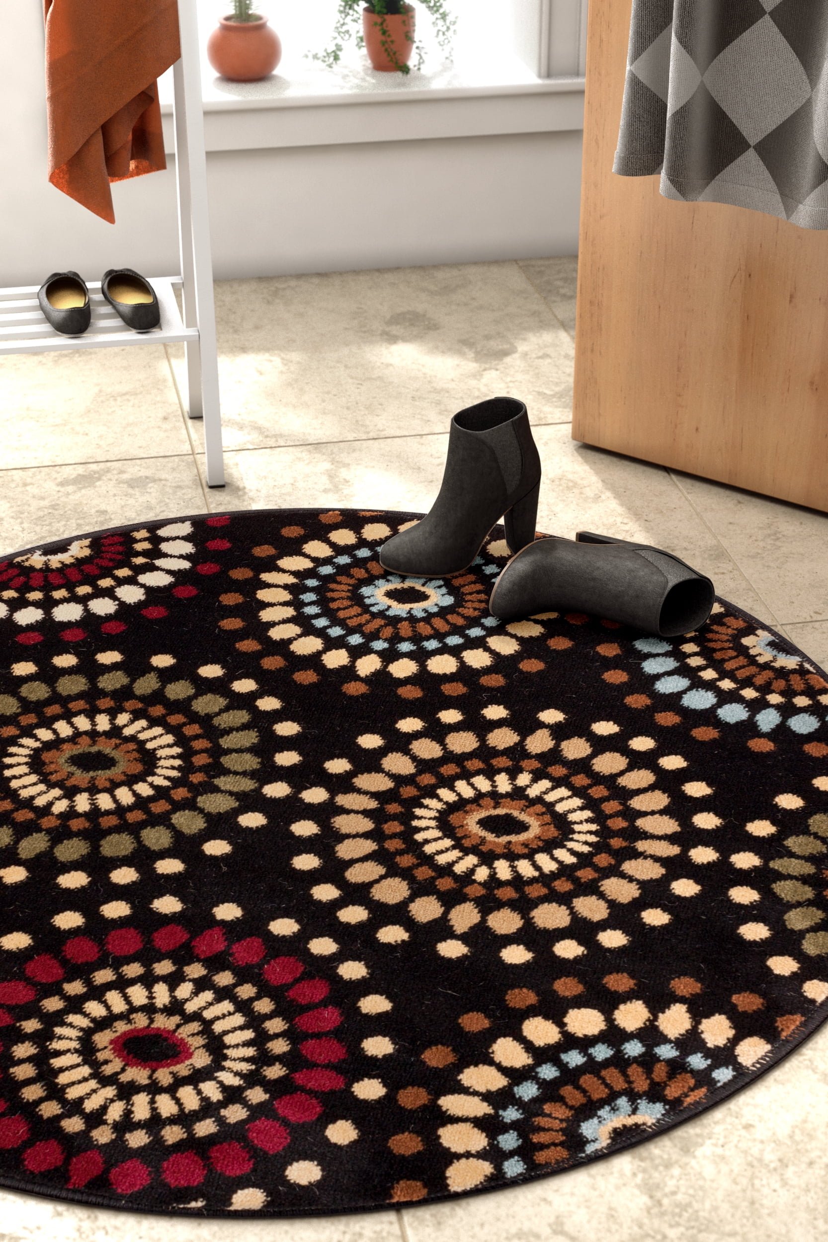 Well Woven Blossom Valley Black Multi Floral Nature Modern Area Rug ...