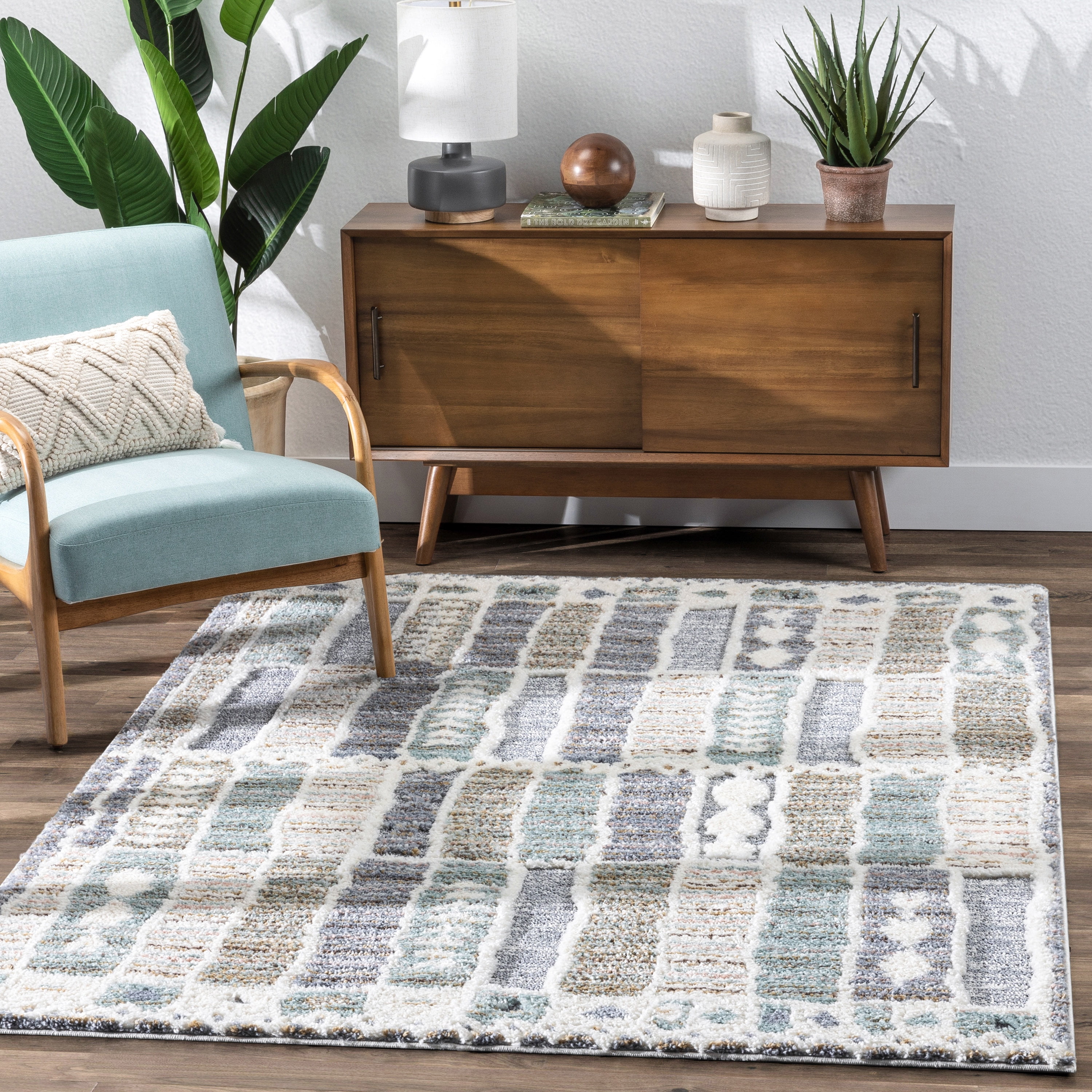 Well Woven Brontes Moroccan Kilim Modern Grey Area Rug - Ultra-Soft ...