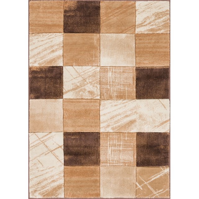 Well Woven Brooklyn Taylor Modern Geometric Brown Area Rug - Walmart.com