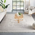 "Well Woven Indoor Large Pile Pattern Caro Beige Tribal Medallion Area ...