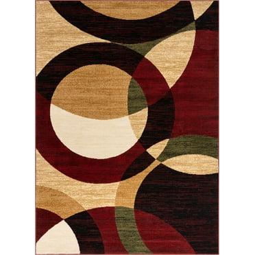 Well Woven Tulsa Lea Traditional Vintage Southwestern Tribal Crimson ...