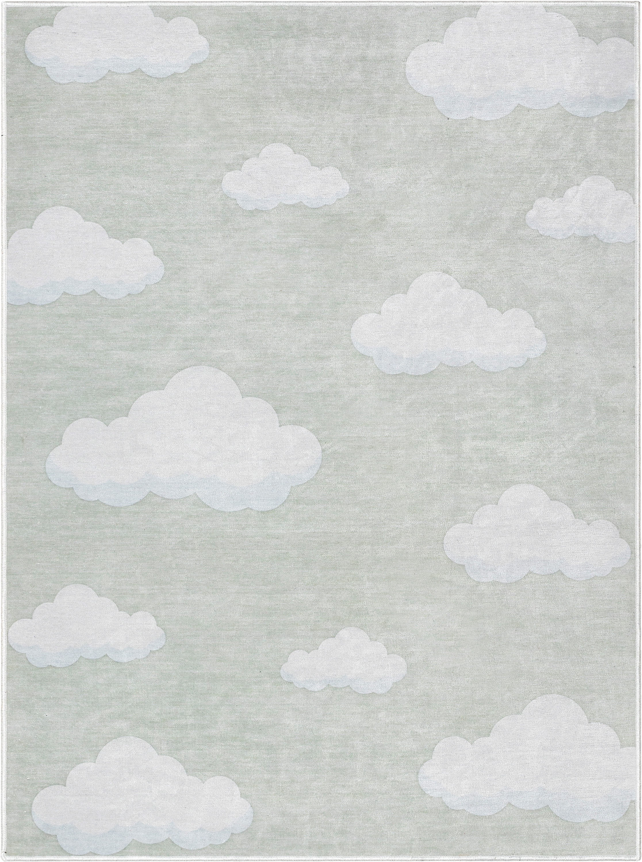 Well Woven Clouds Rug Brown 3'3" x 5' Apollo Kids Collection - Walmart.com