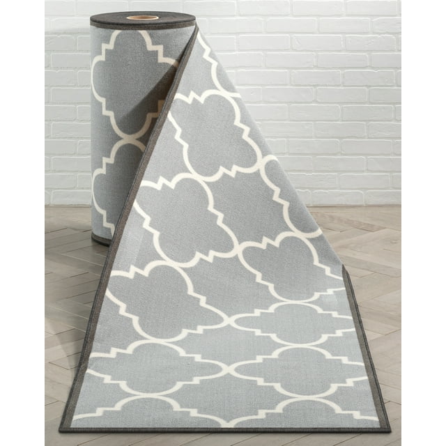 Well Woven Custom Size 22" Wide Runner Non-Slip Rubber Backed Machine ...