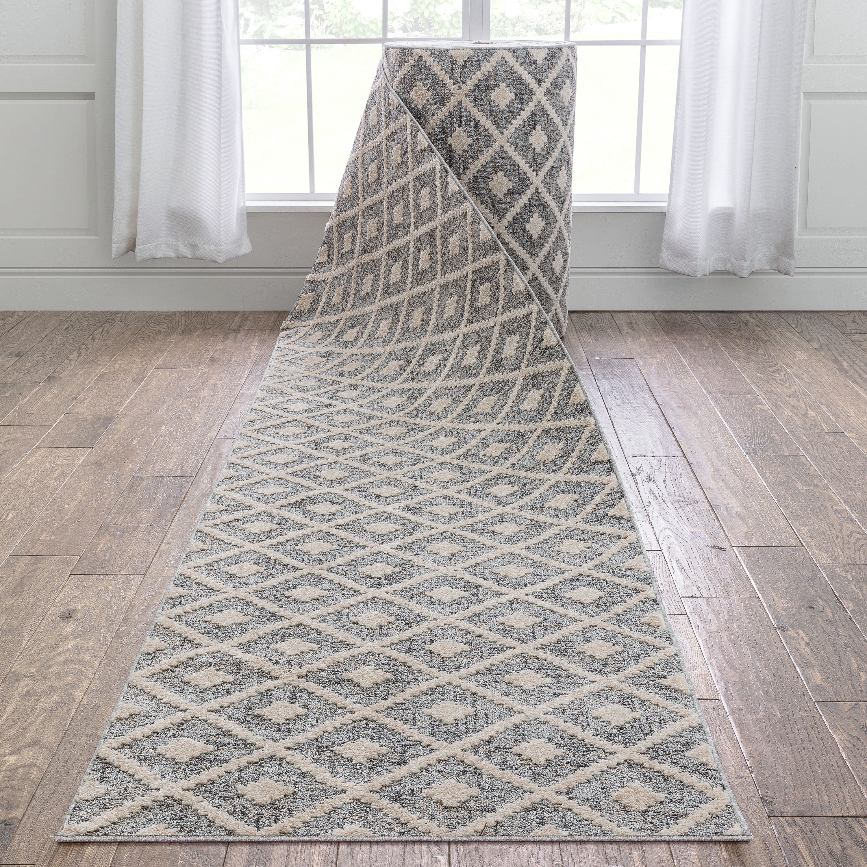 Well Woven Custom Size Runner - Choose Your Length - Ainsley Grey ...