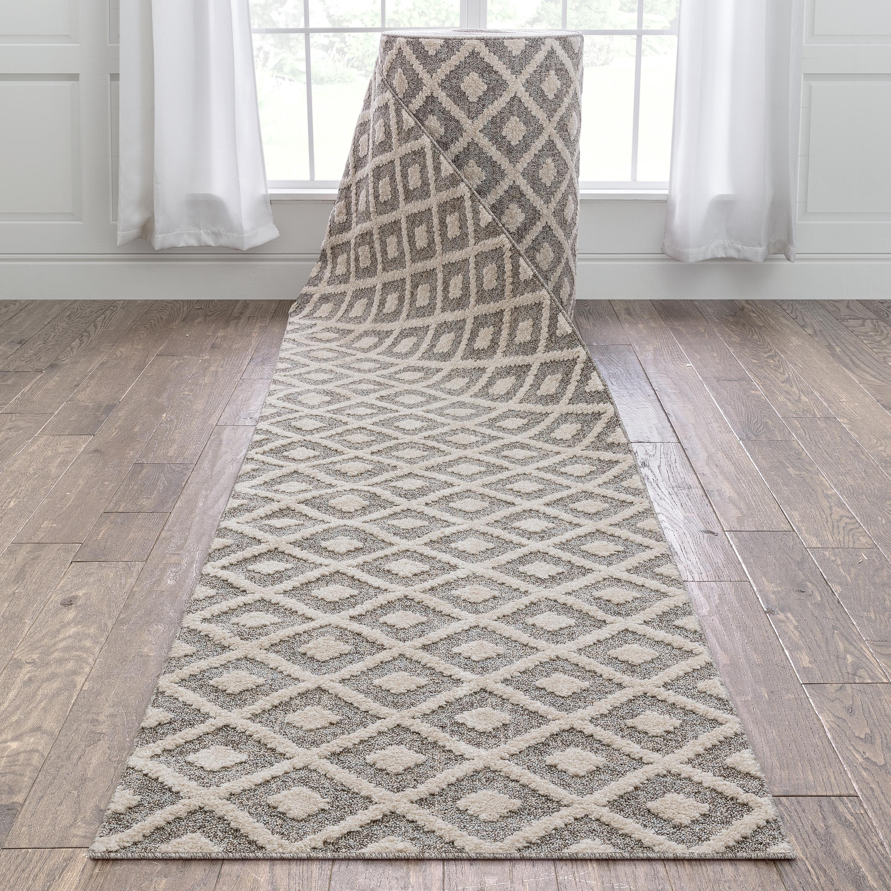 Well Woven Custom Size Runner - Choose Your Length - Ainsley Ivory ...