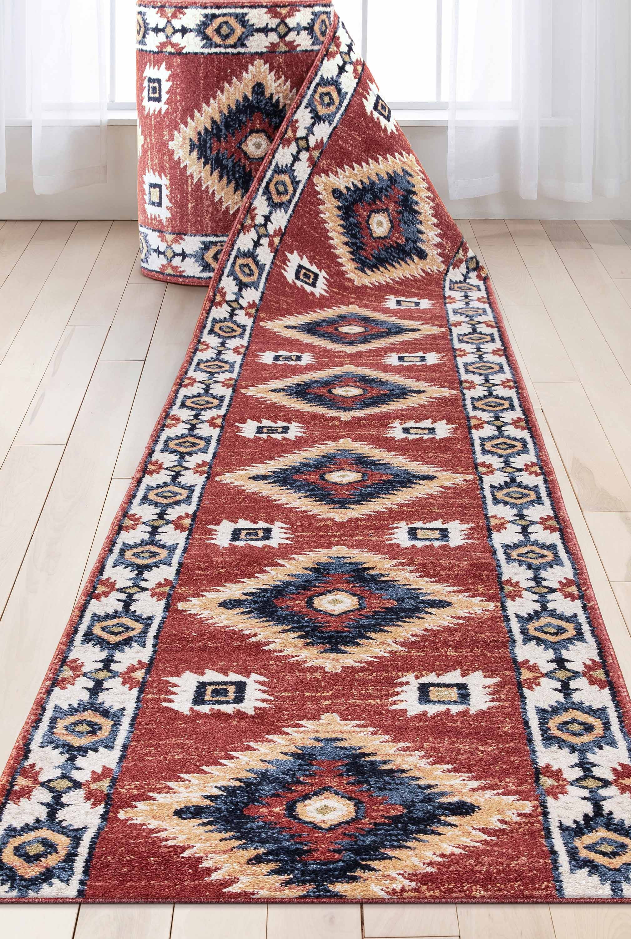 Well Woven Custom Size Runner - Choose Your Length - Lizette Red ...