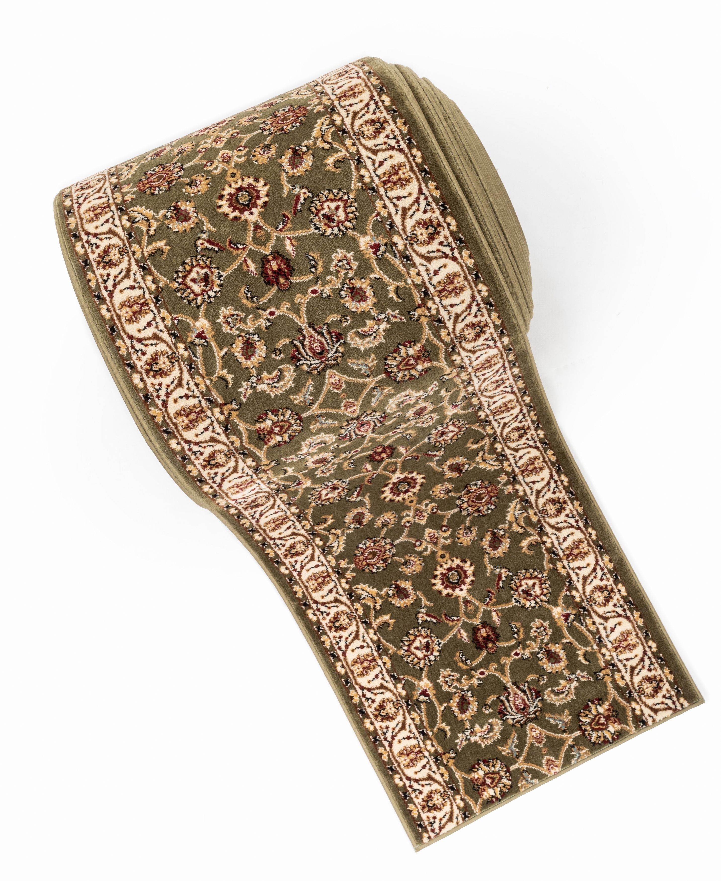 Well Woven Custom Size Runner - Choose Length - Noble Sarouk Green ...