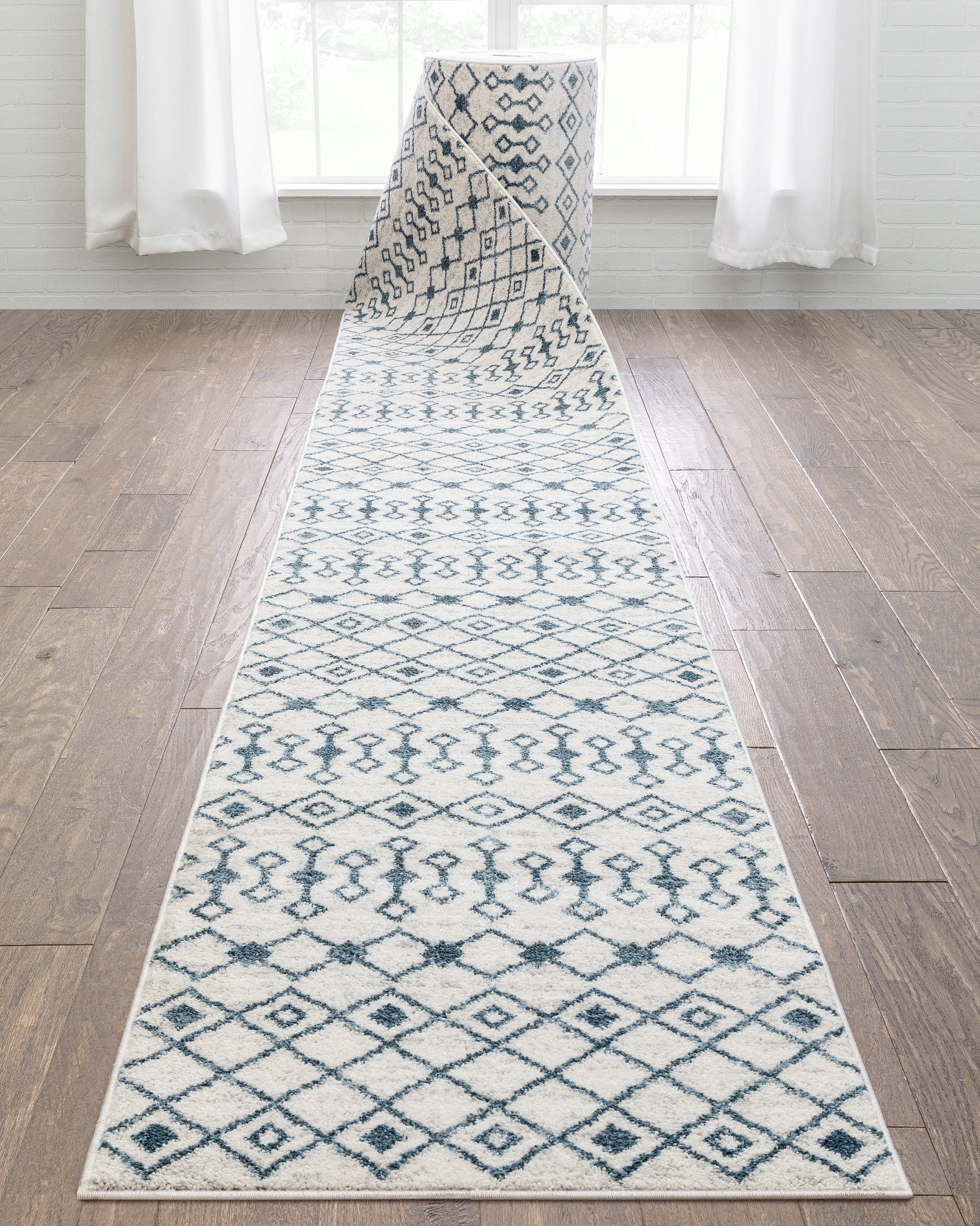 Well Woven Custom Size Runner - Choose Your Length - Transitete Light ...