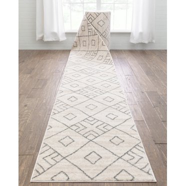 Well Woven Custom Size Runner - Choose Your Length - Lizette Ivory ...