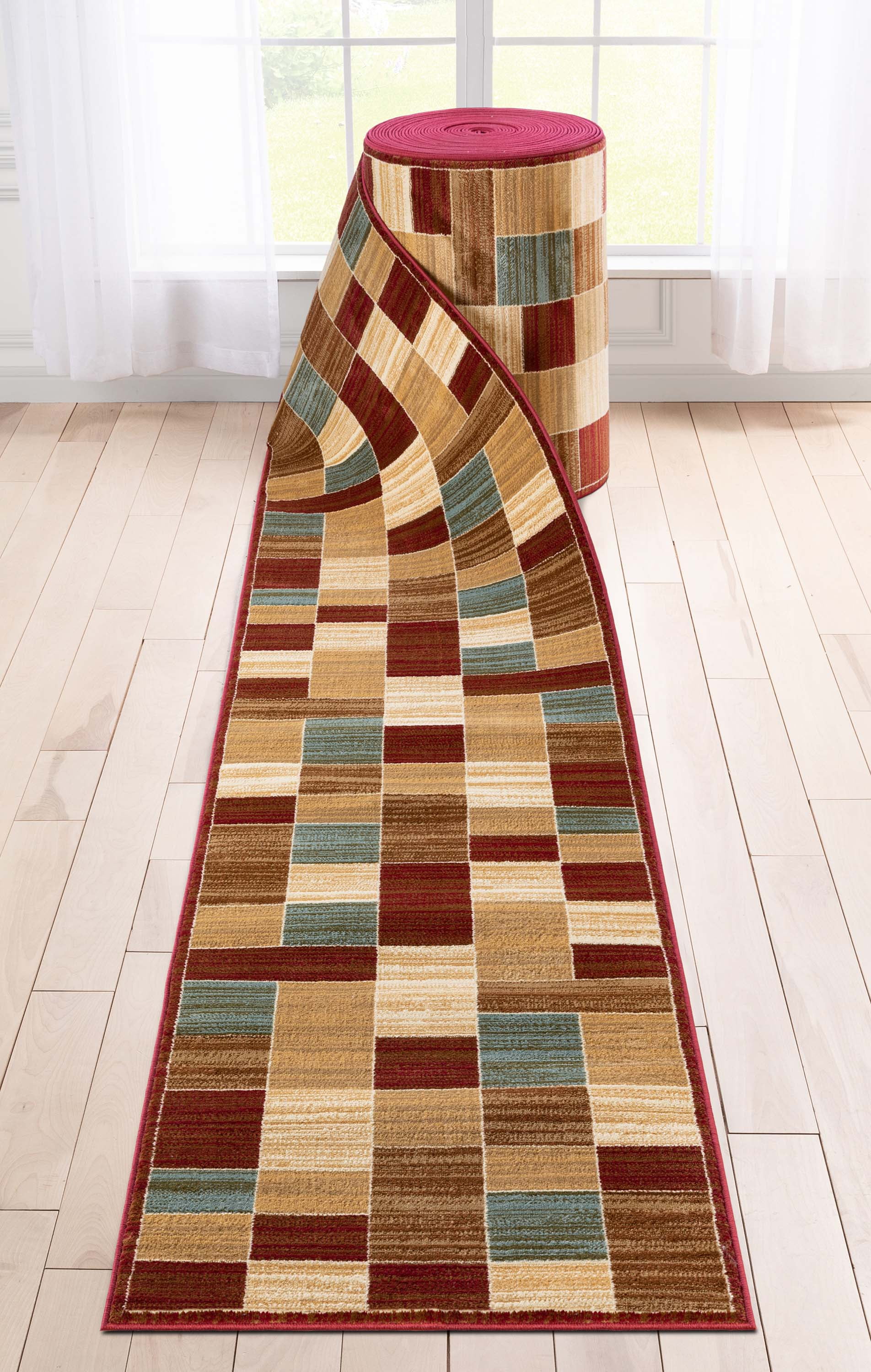 Well Woven Custom Size Runner - Choose Your Length - Estella Red ...