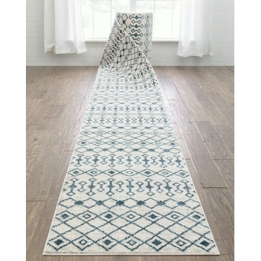 Well Woven Custom Size Runner - Choose Your Length - Lev Ivory & Grey ...