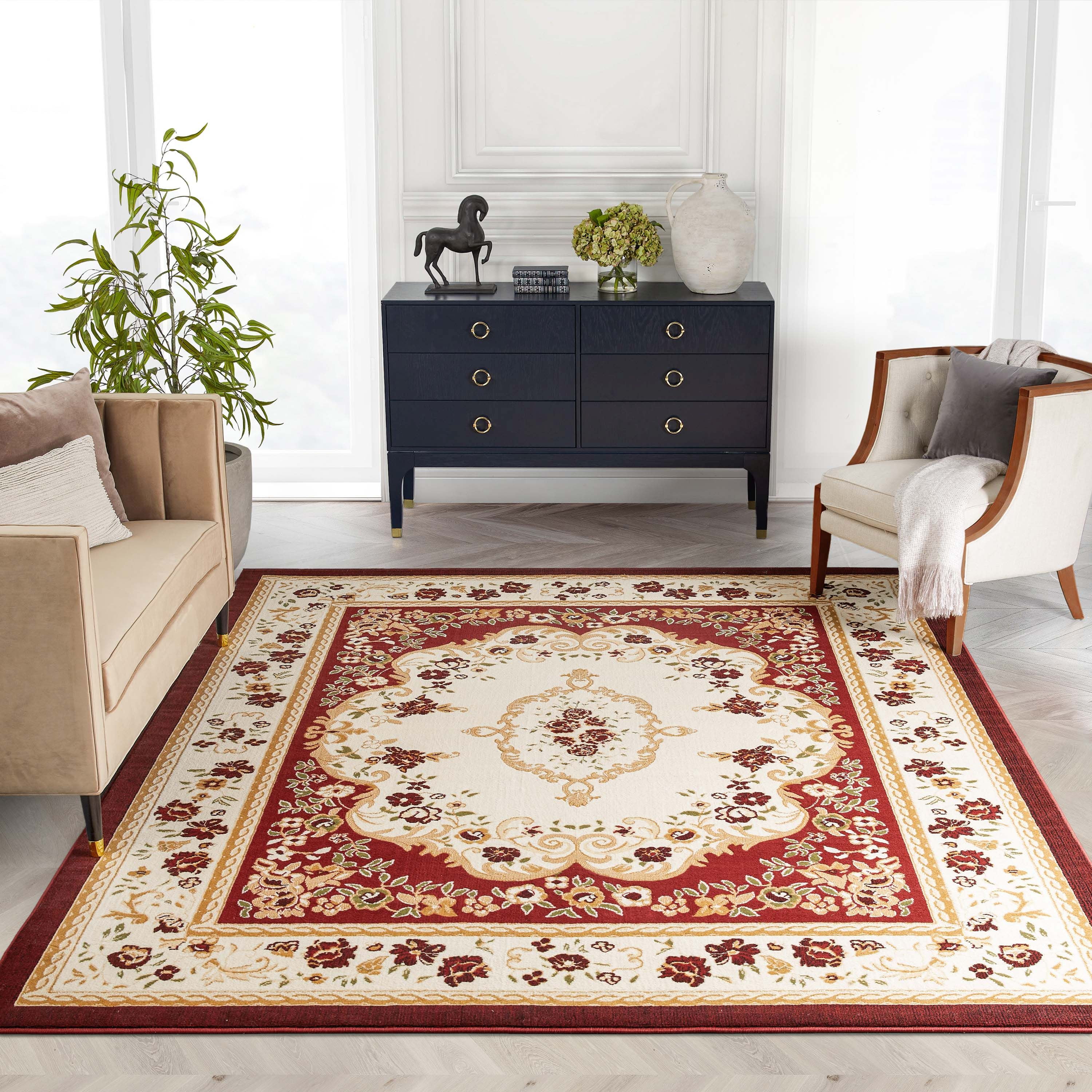 Well Woven Dulcet Versaille Traditional Area Rug - Walmart.com