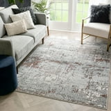 Well Woven Fairmont Angus Modern Distressed Grey Blush 7'10" x 9'10 ...